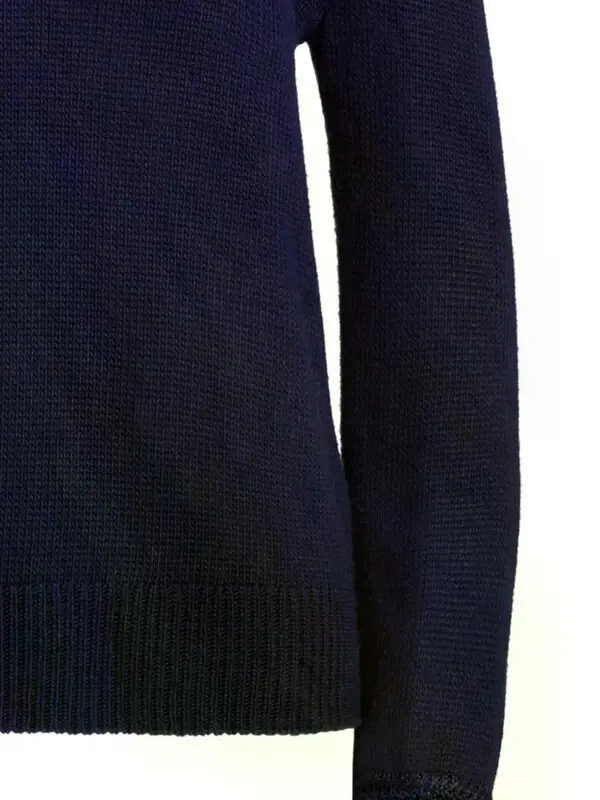 Ralph Lauren V-neck Knitted Sweater - Blue