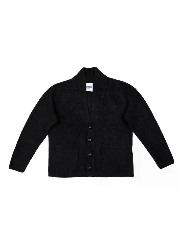 GOTHA Ribbed-knit Cardigan
