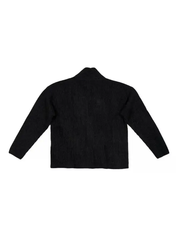 GOTHA Ribbed-knit Cardigan