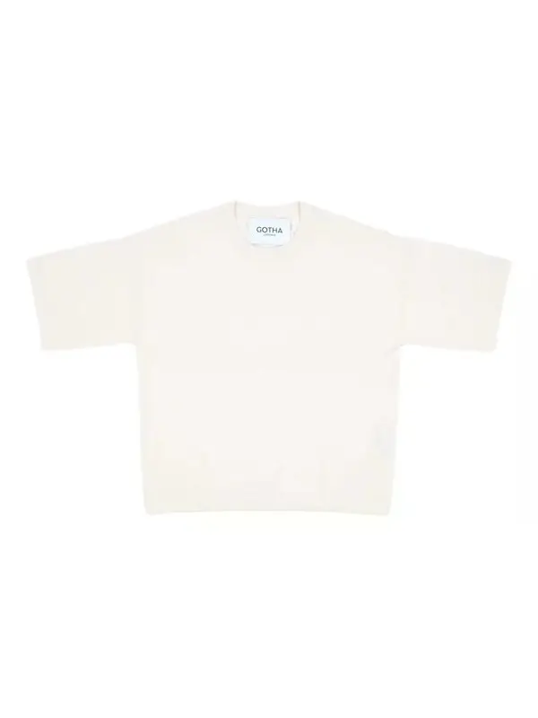 GOTHA Cashmere T-shirt - White