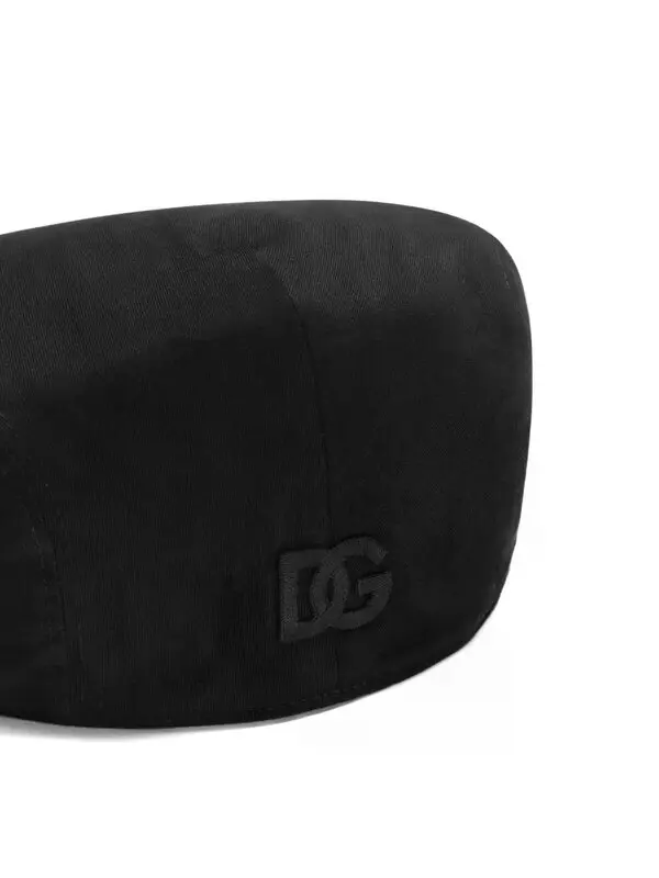Dolce & Gabbana Cotton Beret - Black