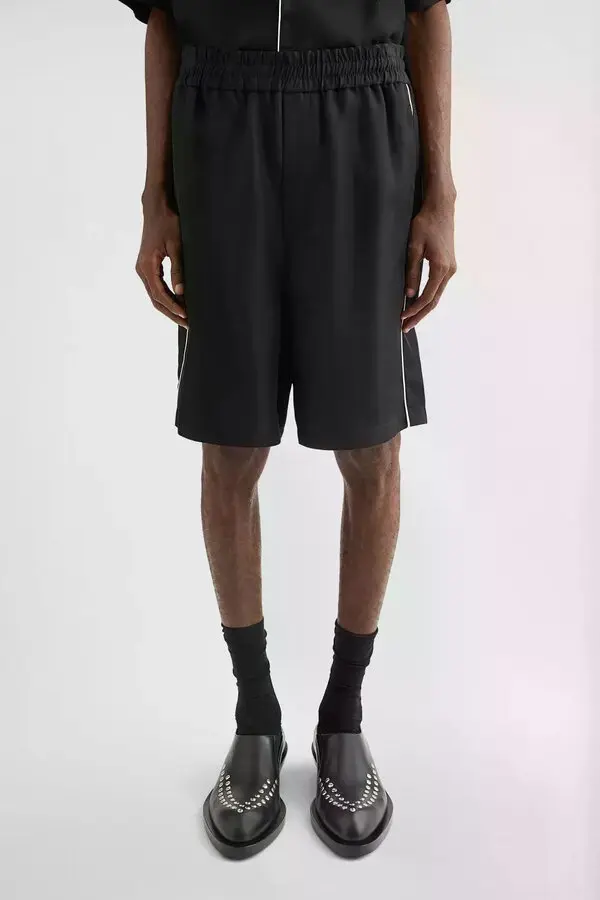 JIL SANDER Piped-trim Shorts