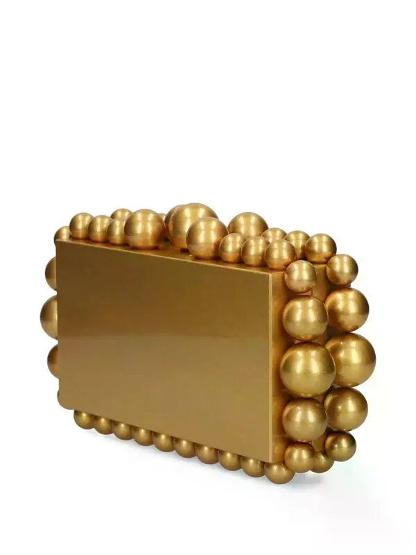 Cult Gaia Bead-embellished Clutch