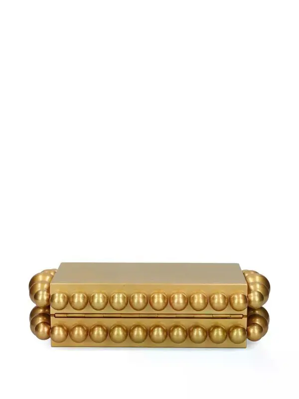 Cult Gaia Bead-embellished Clutch