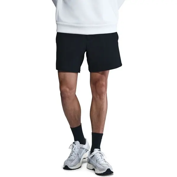 Nike 24.7 Dri-fit Flat Front Shorts - Black/ Dark Smoke Grey