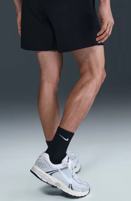 Nike 24.7 Dri-fit Flat Front Shorts - Black/ Dark Smoke Grey
