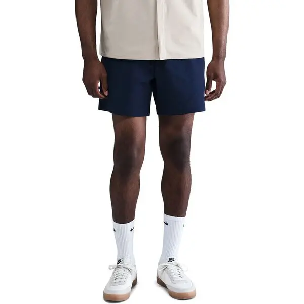 Nike 24.7 Dri-fit Flat Front Shorts - Obsidian/ Black