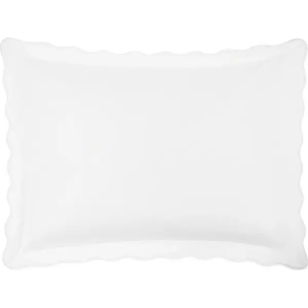 MATOUK Camilla Piqué Sham - White