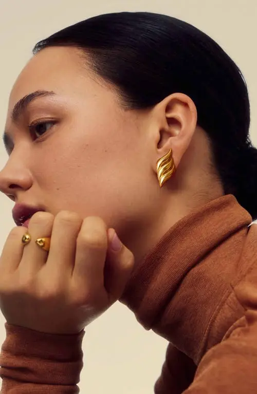 MISSOMA Savi Signature Oversize Stud Earrings