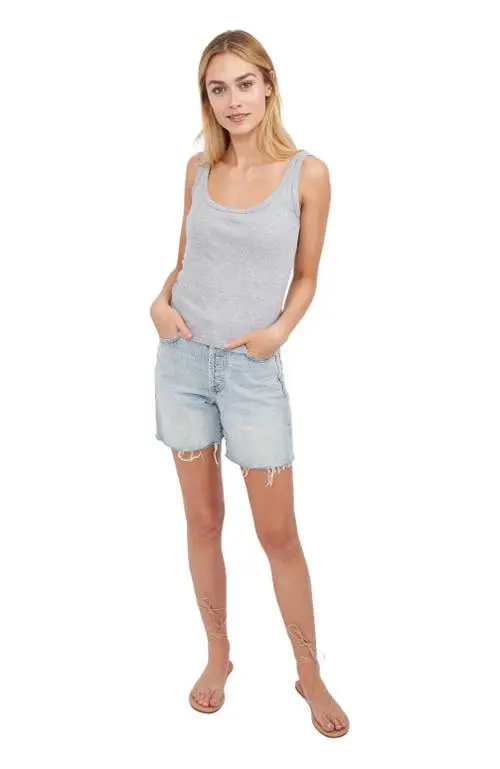MAREA Pointelle Tank - Grey