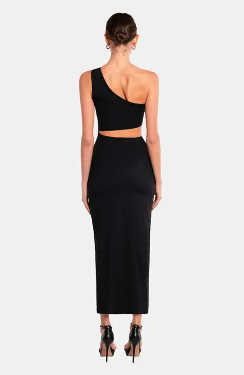 OW Isabella One-shoulder Cutout Midi Dress