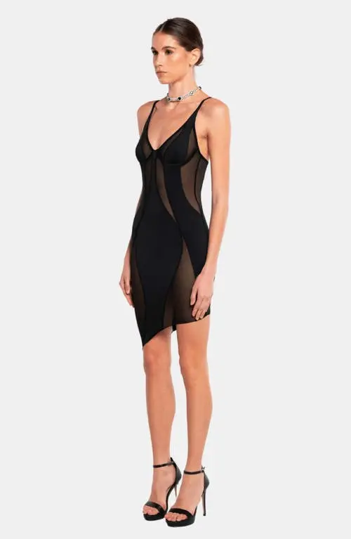 OW Swirl Mini Dress