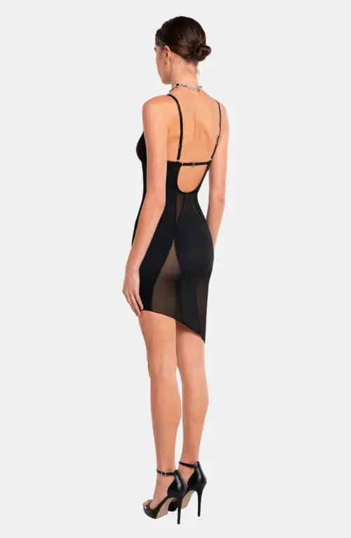 OW Swirl Mini Dress