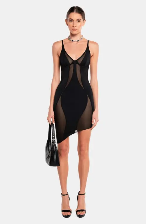 OW Swirl Mini Dress