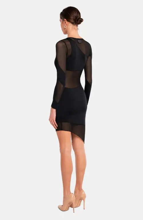 OW Spiral Long Sleeve Dress