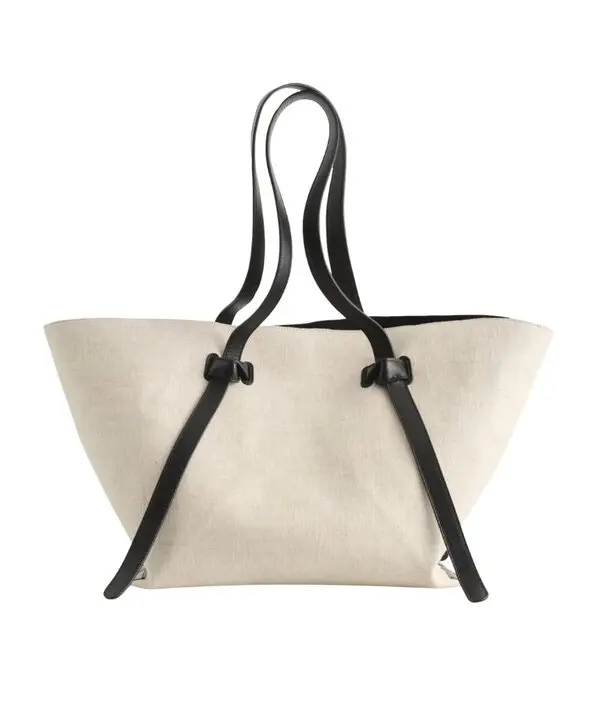 Cos Pinch Tote Bag Beige Editorialist