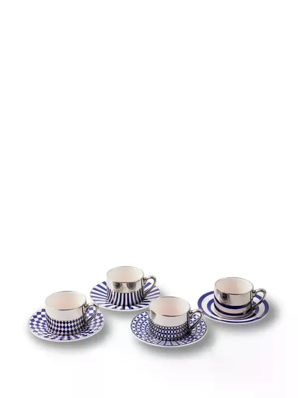 POLSPOTTEN Aunty Espresso Cup Set - Blue
