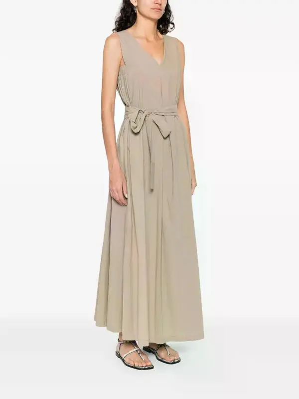 MOUTAKI Cotton Midi Dress - Neutrals