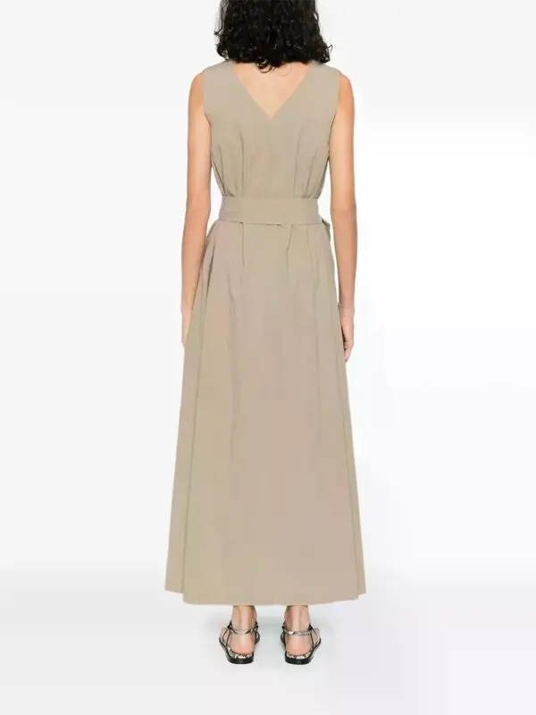 MOUTAKI Cotton Midi Dress - Neutrals