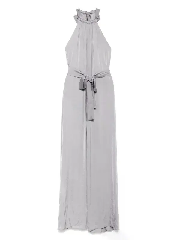 MOUTAKI Satin Maxi Dress