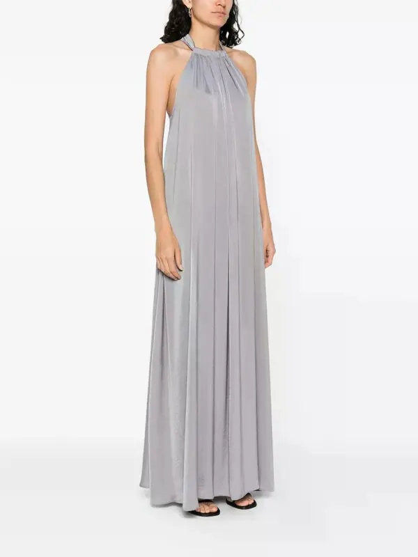 MOUTAKI Satin Maxi Dress