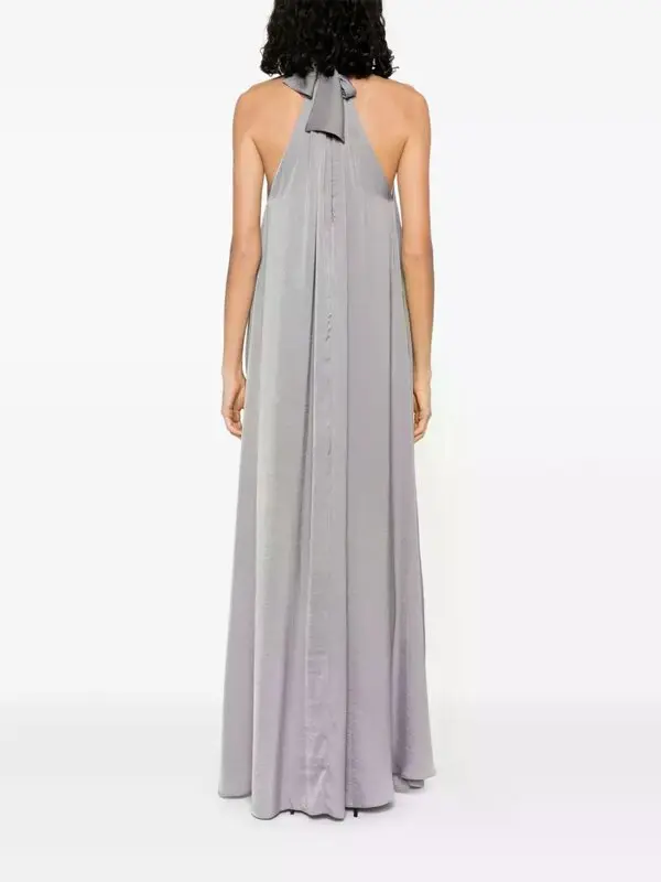 MOUTAKI Satin Maxi Dress