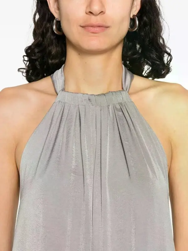 MOUTAKI Satin Maxi Dress