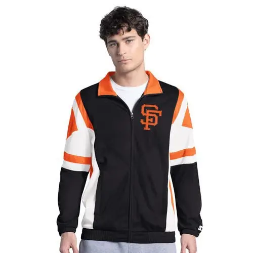 STARTER San Francisco Giants Tricot Track Jacket
