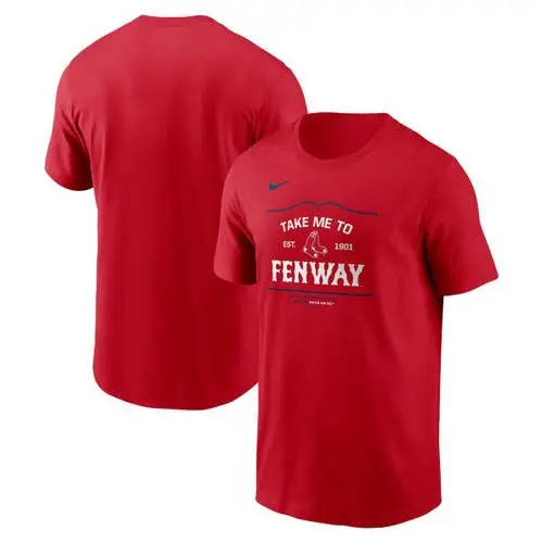 Nike Boston Sox Local Hometown T-shirt - Red