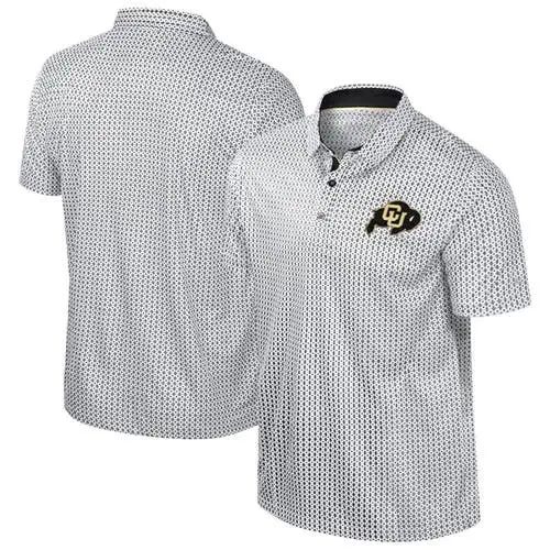 COLOSSEUM Colorado Buffaloes Big & Tall Marty Rival Polo - Black