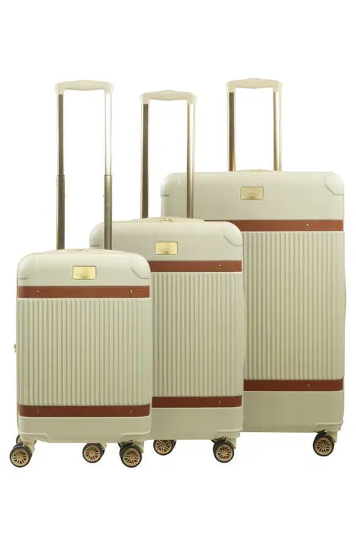 Tommy Bahama 3-piece Hard-sided Luggage Set - Cream