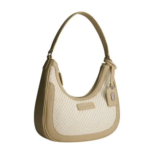 Tommy Bahama Soft Woven Zip-top Hobo