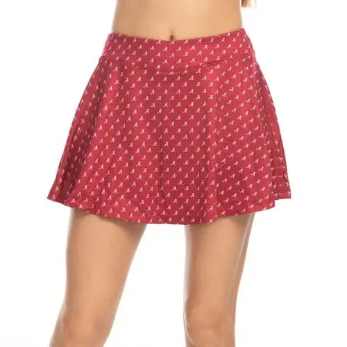 ZOOZATZ Allover Print Flowy Skort