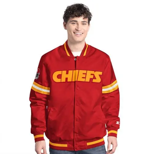 STARTER Kansas City Chiefs Scout Varsity Jacket