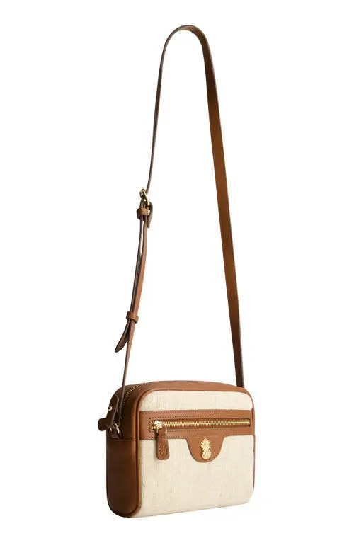 Tommy Bahama Lurex Linen Camera Bag
