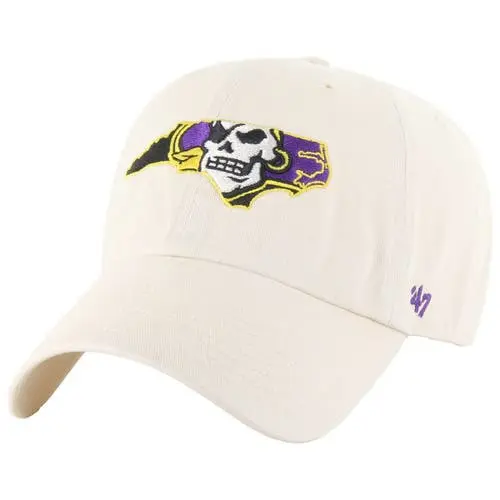 '47 Ecu Pirates Clean Up Adjustable Hat - Natural