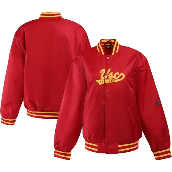 HYPE AND VICE Usc Trojans A-game Varsity Jacket