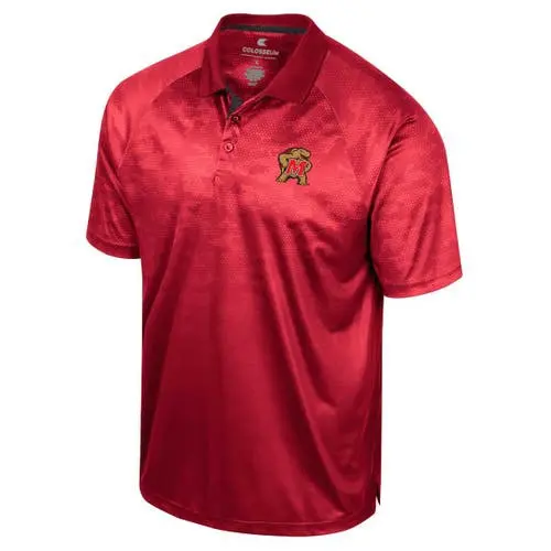 COLOSSEUM Maryland Terrapins Honeycomb Raglan Polo