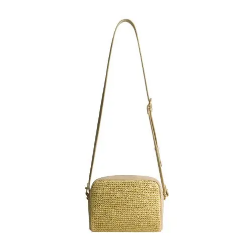 Tommy Bahama Soft Straw Camera Bag
