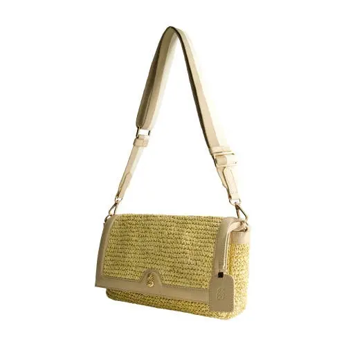 Tommy Bahama Soft Straw Flap Crossbody