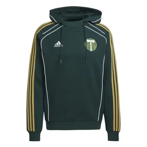 Adidas Portland Timbers 2025 Travel Pullover Hoodie