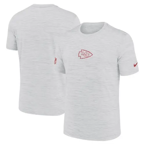 Nike Kansas City Chiefs Sideline Velocity Performance T-shirt - Ash