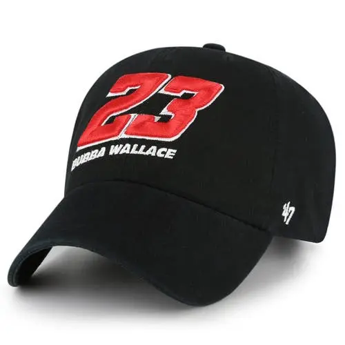 '47 Bubba Wallace Clean Up Adjustable Cap - Black