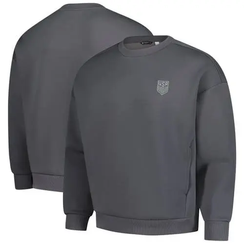 LEVELWEAR Usmnt Luxe Signature Lineage Tri-blend Pullover Sweatshirt
