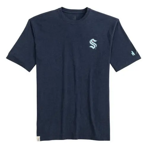 Johnnie-o Seattle Kraken Heathered Spencer T-shirt