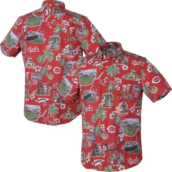Reyn Spooner Cincinnati S Scenic Tri-blend Button-down Shirt