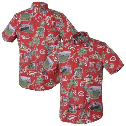Reyn Spooner Cincinnati S Scenic Tri-blend Button-down Shirt