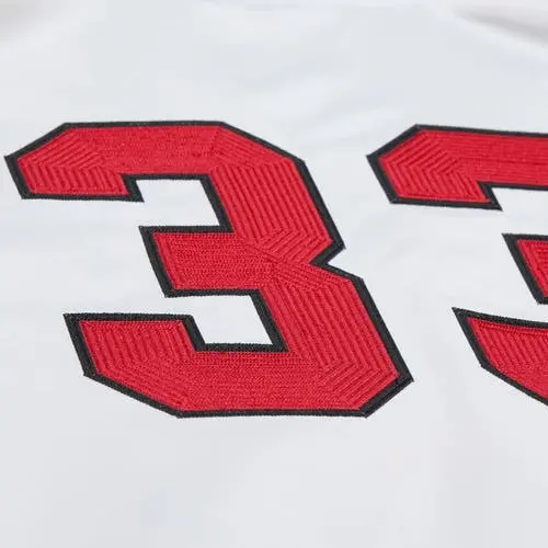 Mitchell & Ness Scottie Pippen Chicago Bulls Nba Legends Satin Jacket - White