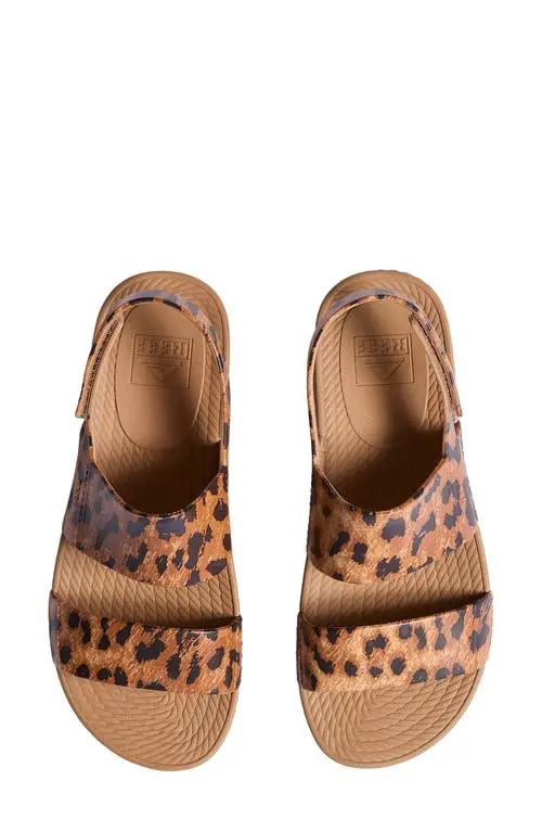 Reef Water Vista Slingback Sandal - Leopard
