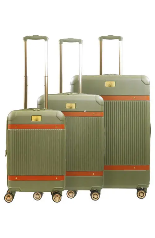 Tommy Bahama 3-piece Hard-sided Luggage Set - Olive
